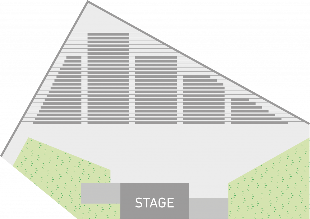 Amphiteather for events at Camping Village Roma Capitol